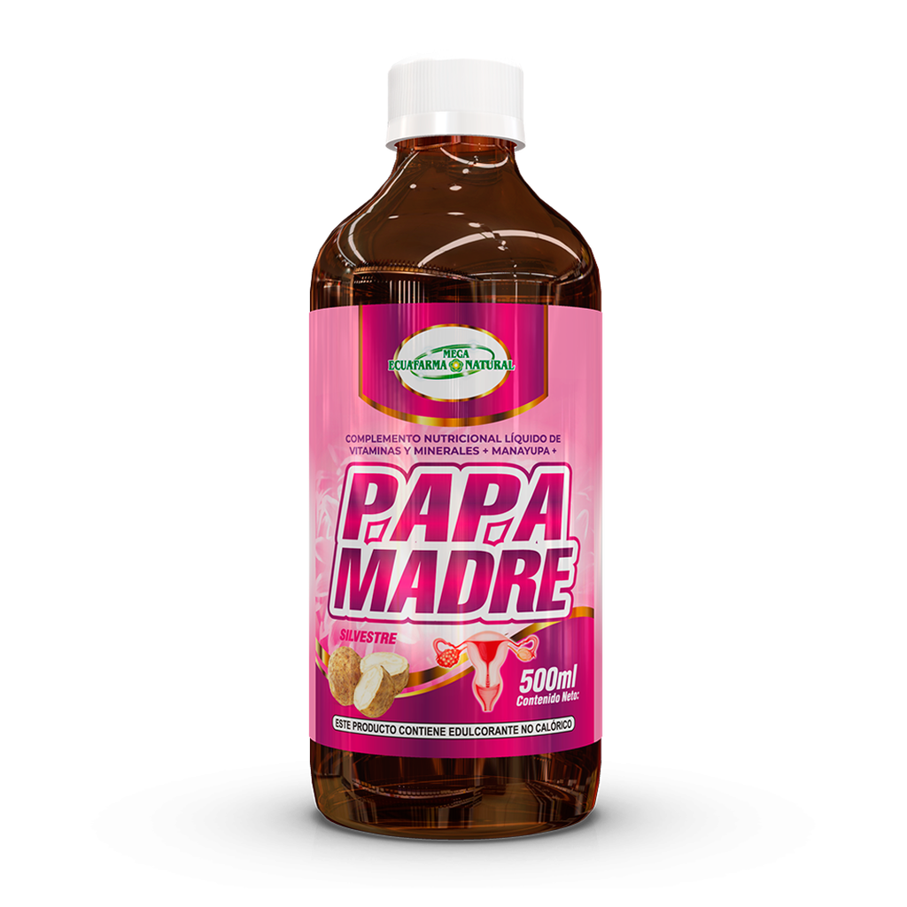 PAPA MADRE SOLUCIÓN ORAL 500 ML MEGAECUAFARMA NATURAL | El Arbolito